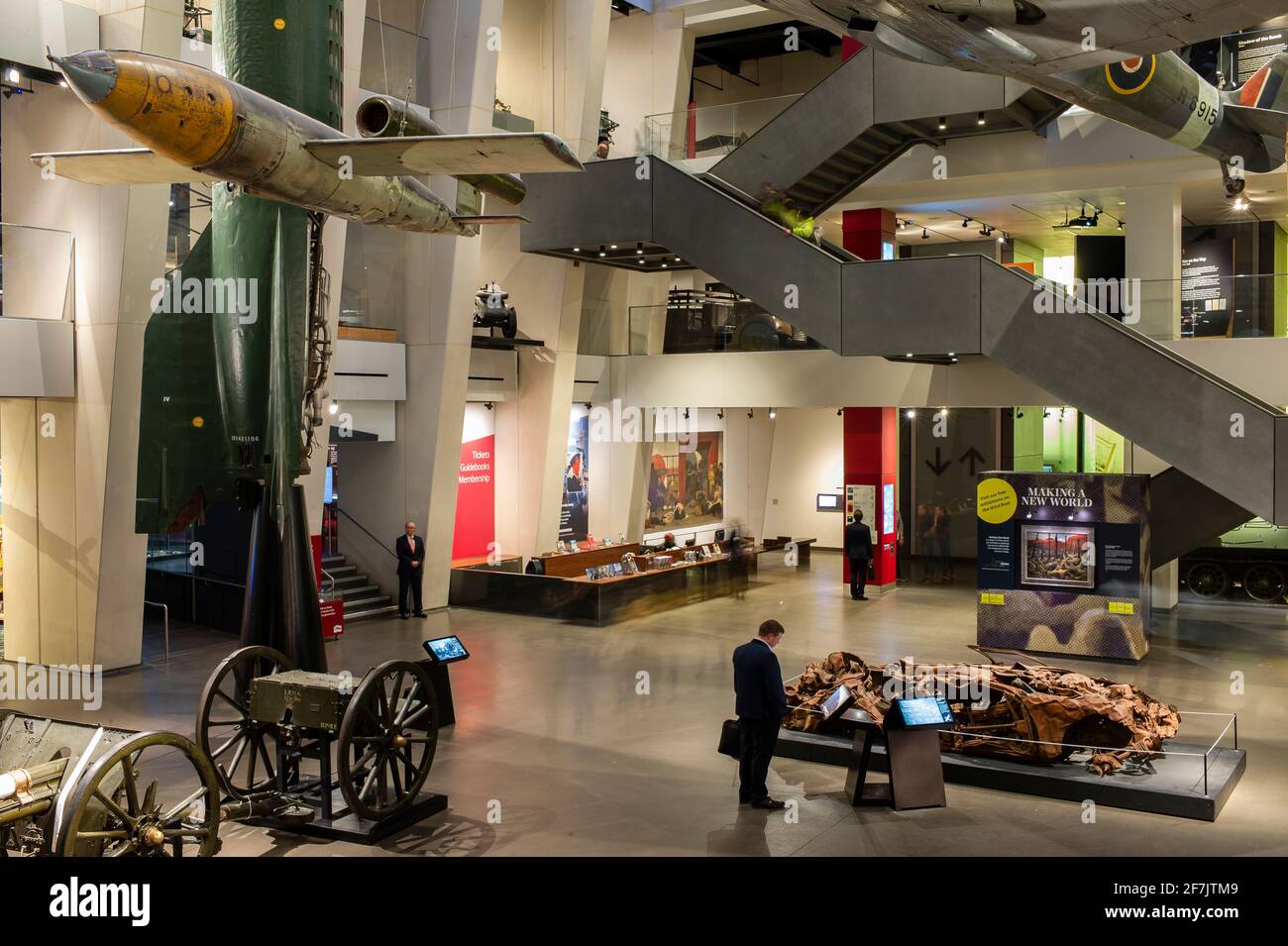 Imperial war museum london spitfire hi-res stock photography and images ...