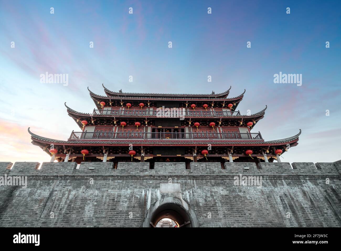 Chinese Ancient Temple Ruins