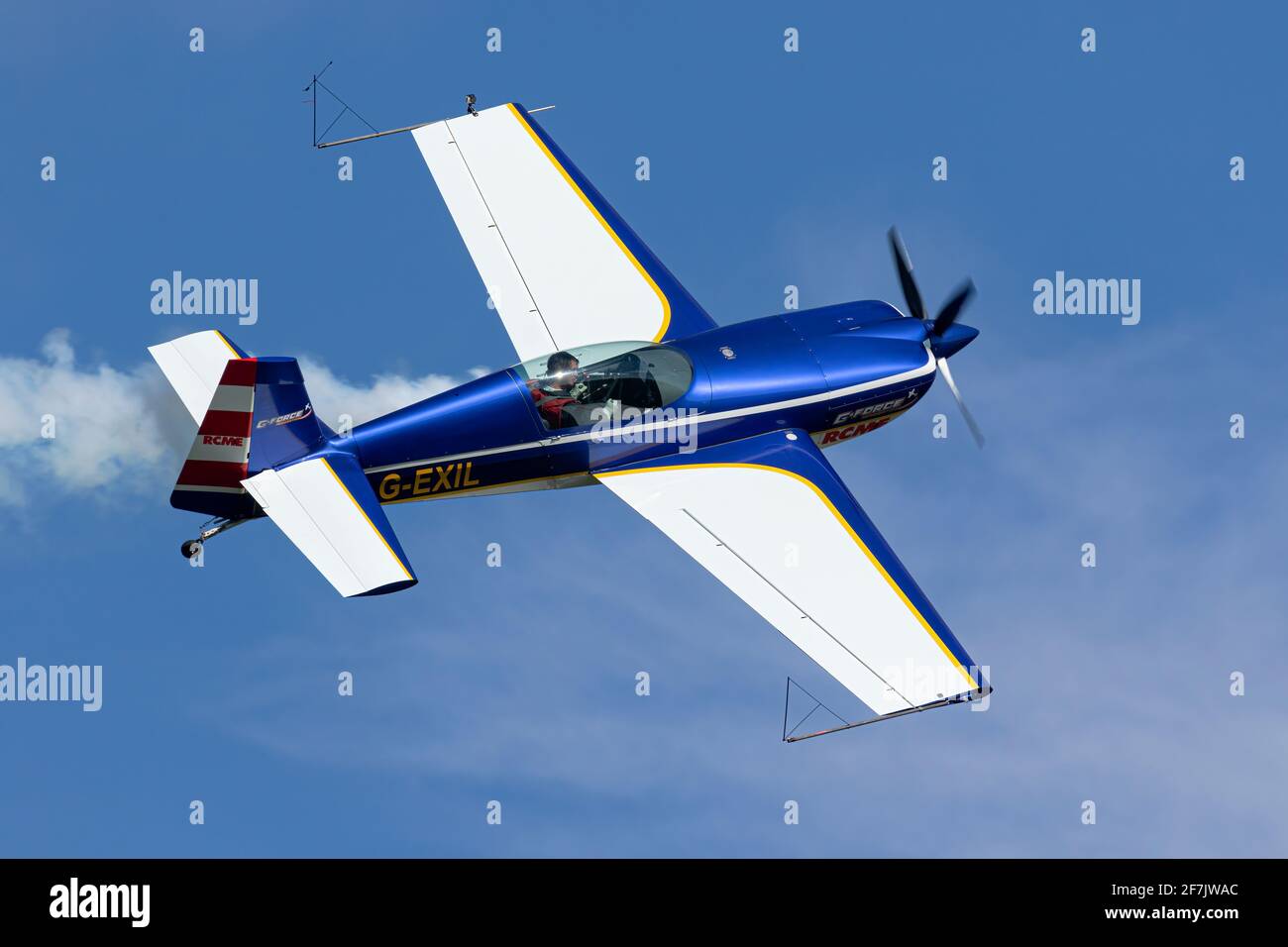 Extra EA 300 aerobatic aircraft Stock Photo - Alamy