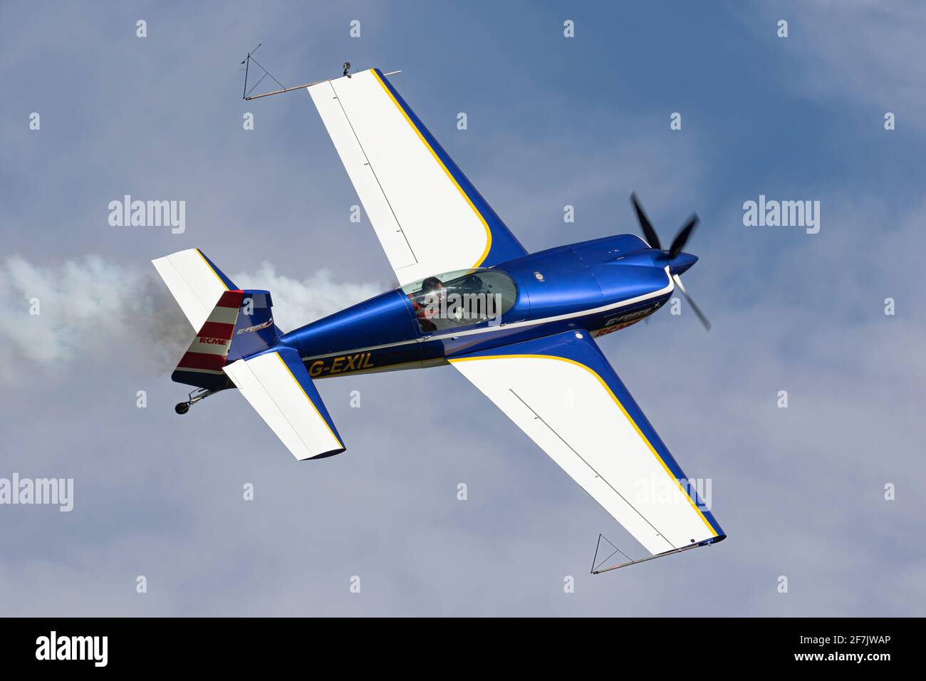 Extra EA 300 aerobatic aircraft Stock Photo - Alamy