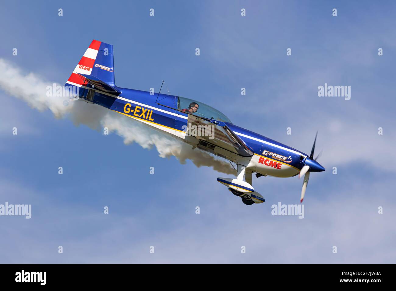 Extra EA 300 aerobatic aircraft Stock Photo - Alamy