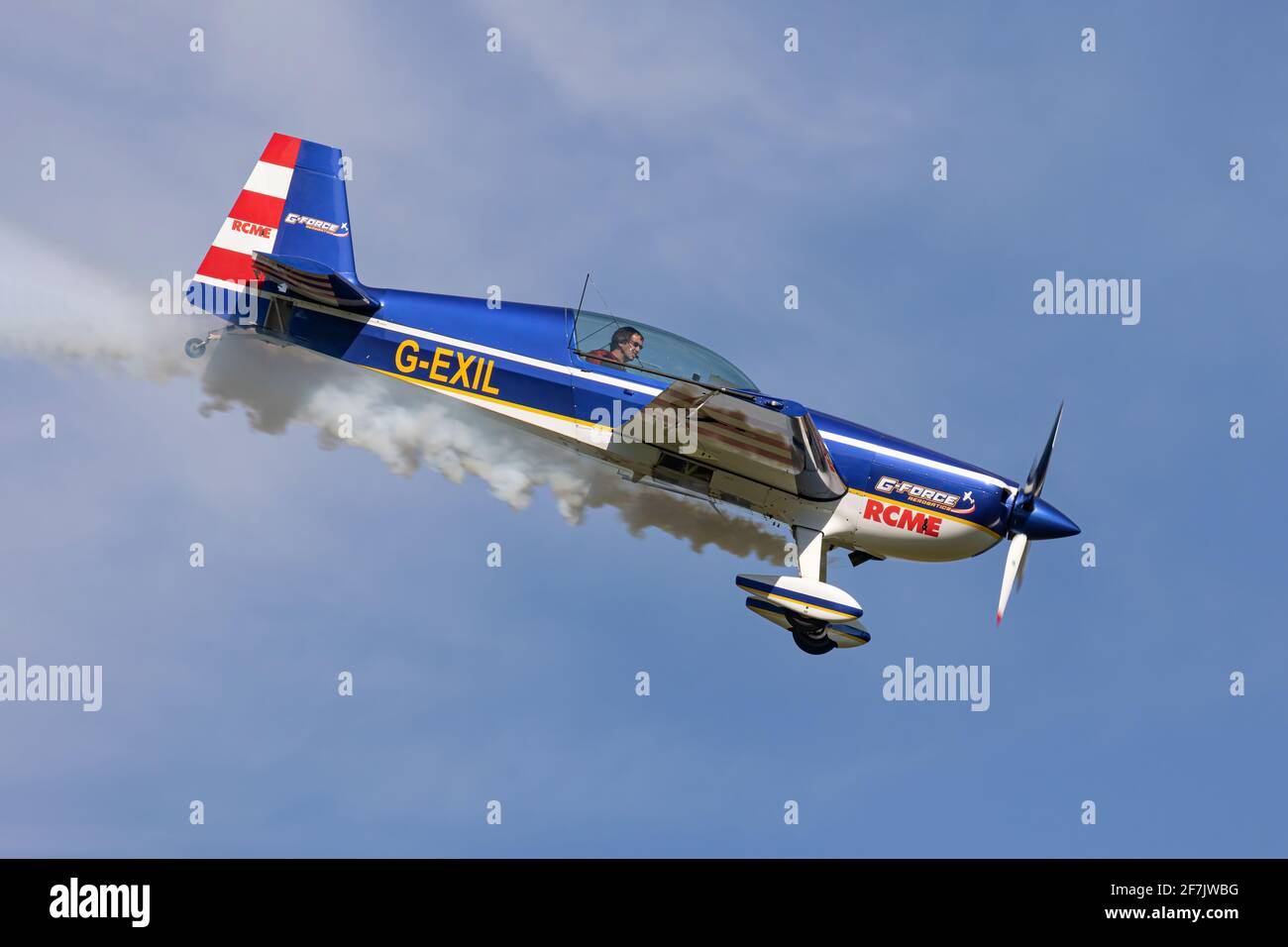 Extra EA 300 aerobatic aircraft Stock Photo - Alamy