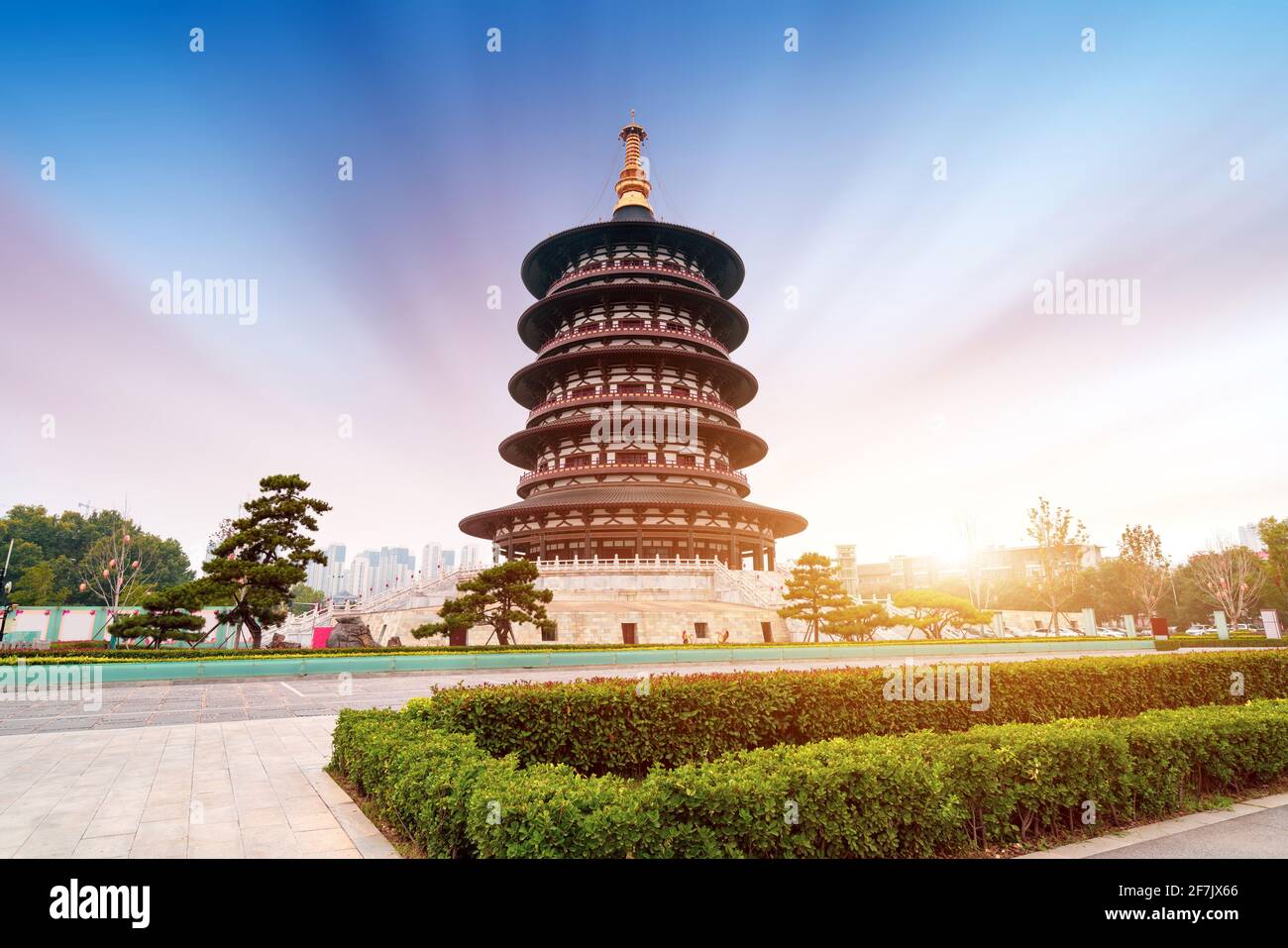 Pagoda in the Sui and Tang Dynasties National Historical Park, Luoyang ...