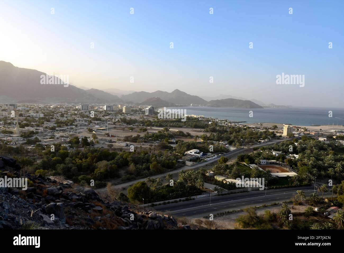 Al Rabi Tower, Khorfakkan, United Arab Emirates March 22, 2021, the ...