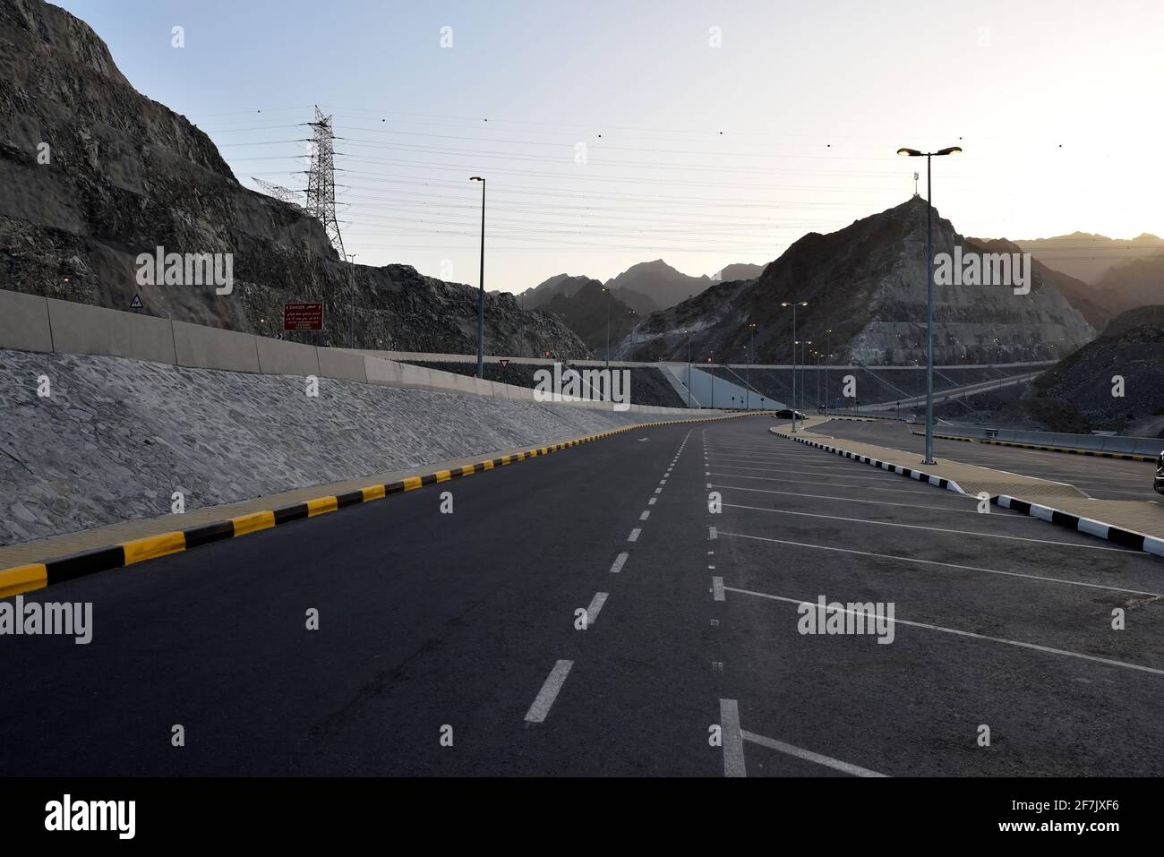 Al Rafisah Dam, Khorfakkan, United Arab Emirates March 22, 2021, the ...