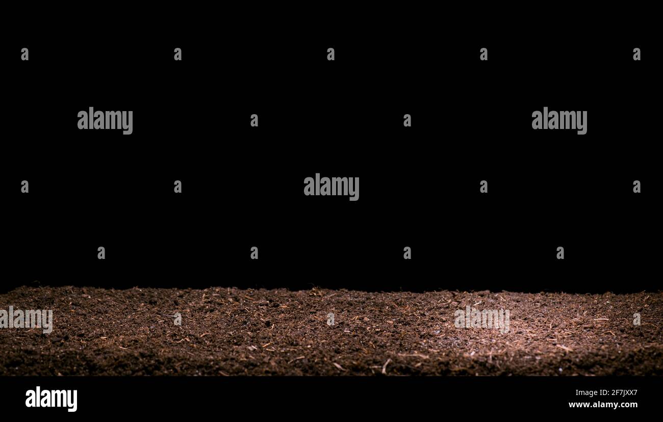 Dark soil background hi-res stock photography and images - Alamy