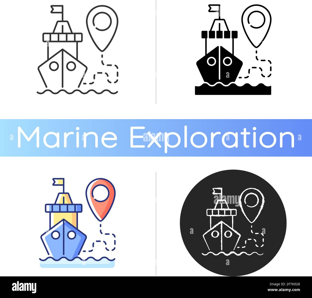 Ship tracking Stock Vector Images - Alamy