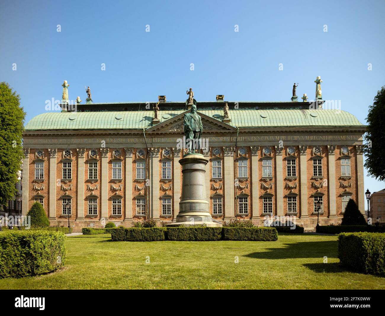 Riddarhuset in Stockholm, Sweden. House of Nobility (Sweden Stock Photo ...