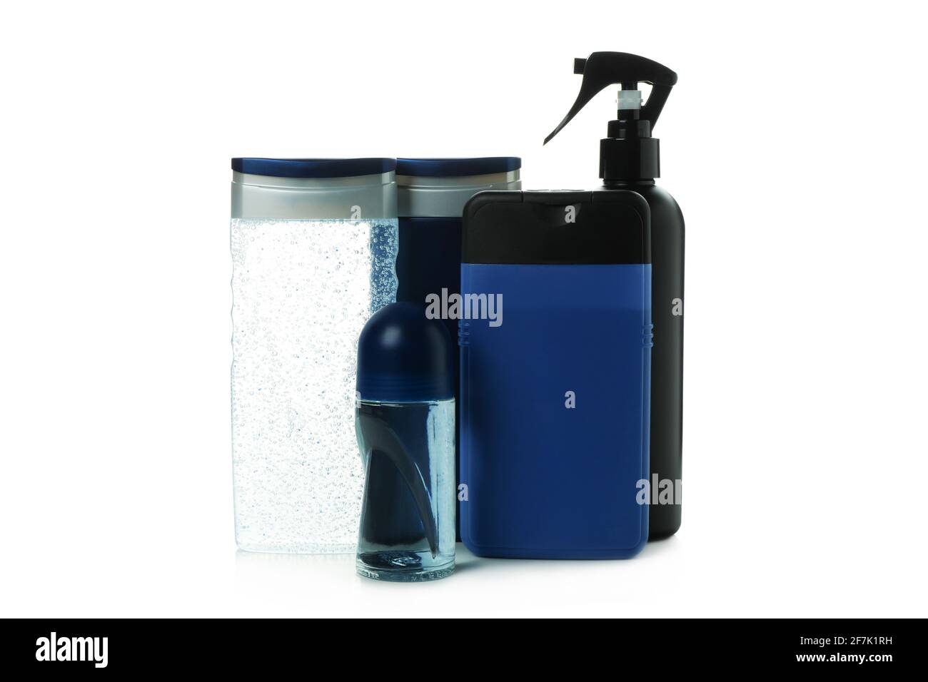 Men's hygiene tools isolated on white background Stock Photo - Alamy