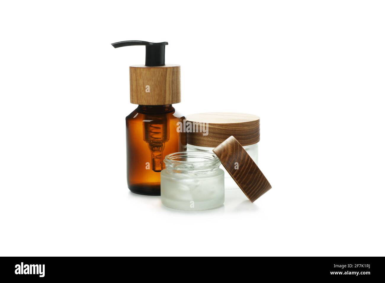 Group of hygiene tools isolated on white background Stock Photo - Alamy