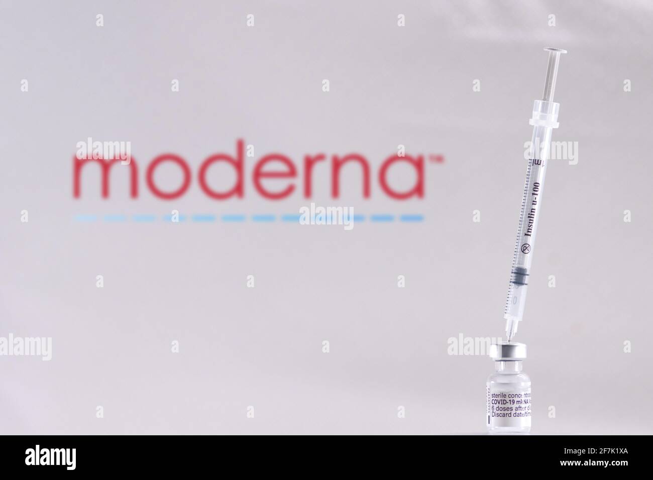 Moderna logo hi-res stock photography and images - Alamy