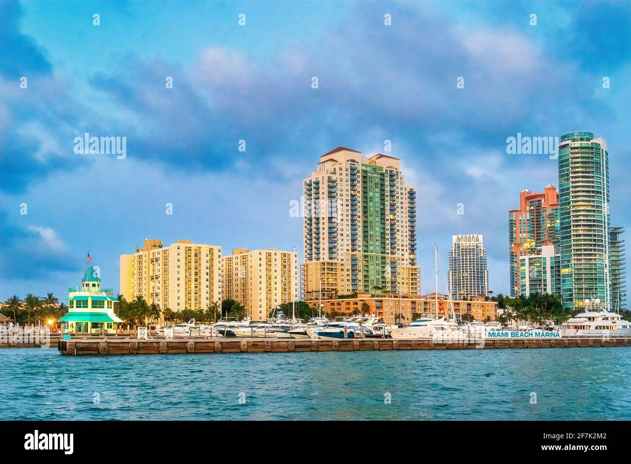 Miami skyline daytime hi-res stock photography and images - Alamy