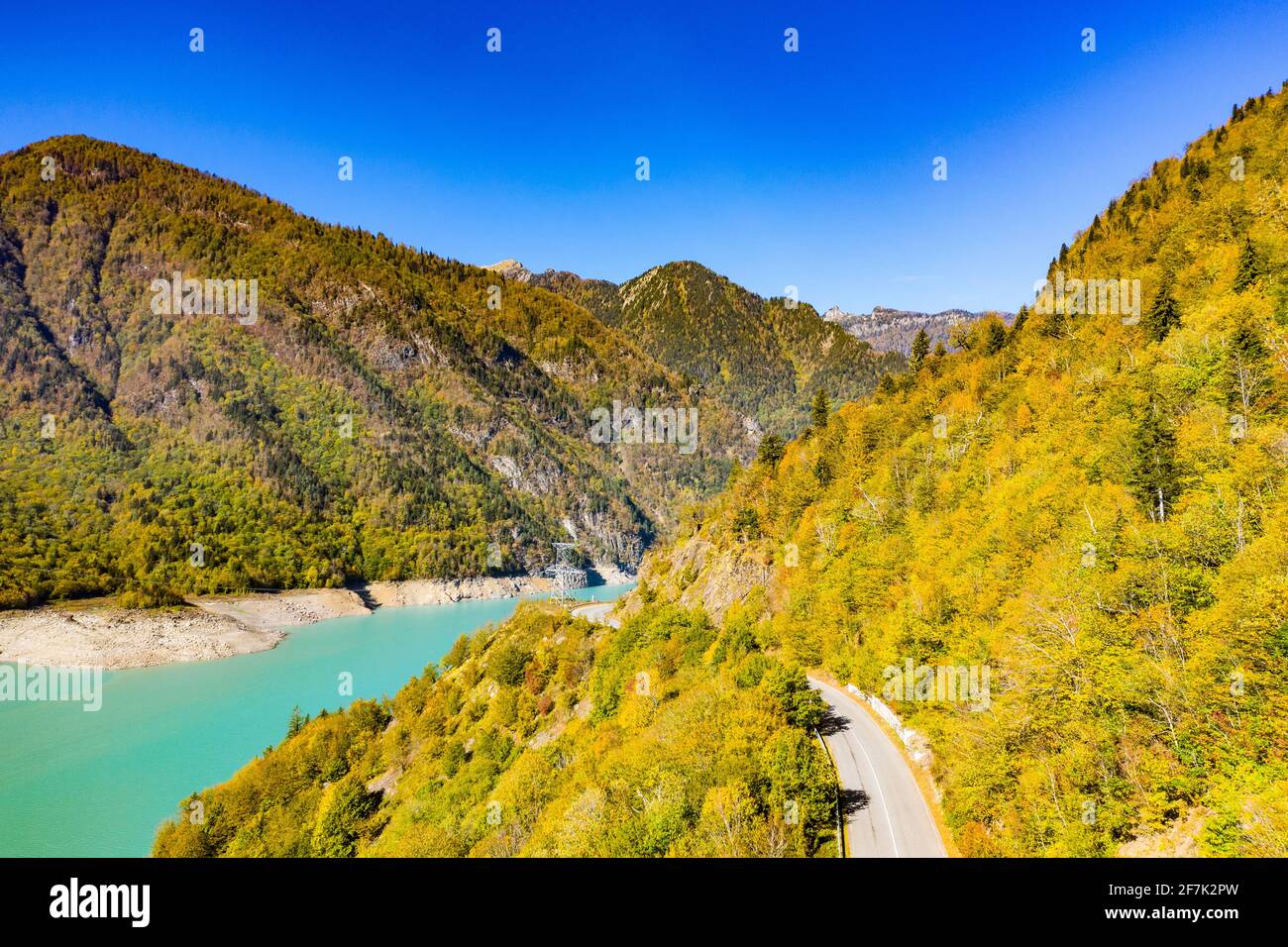 Beautiful natural scenery of river in southeast Asia tropical green ...
