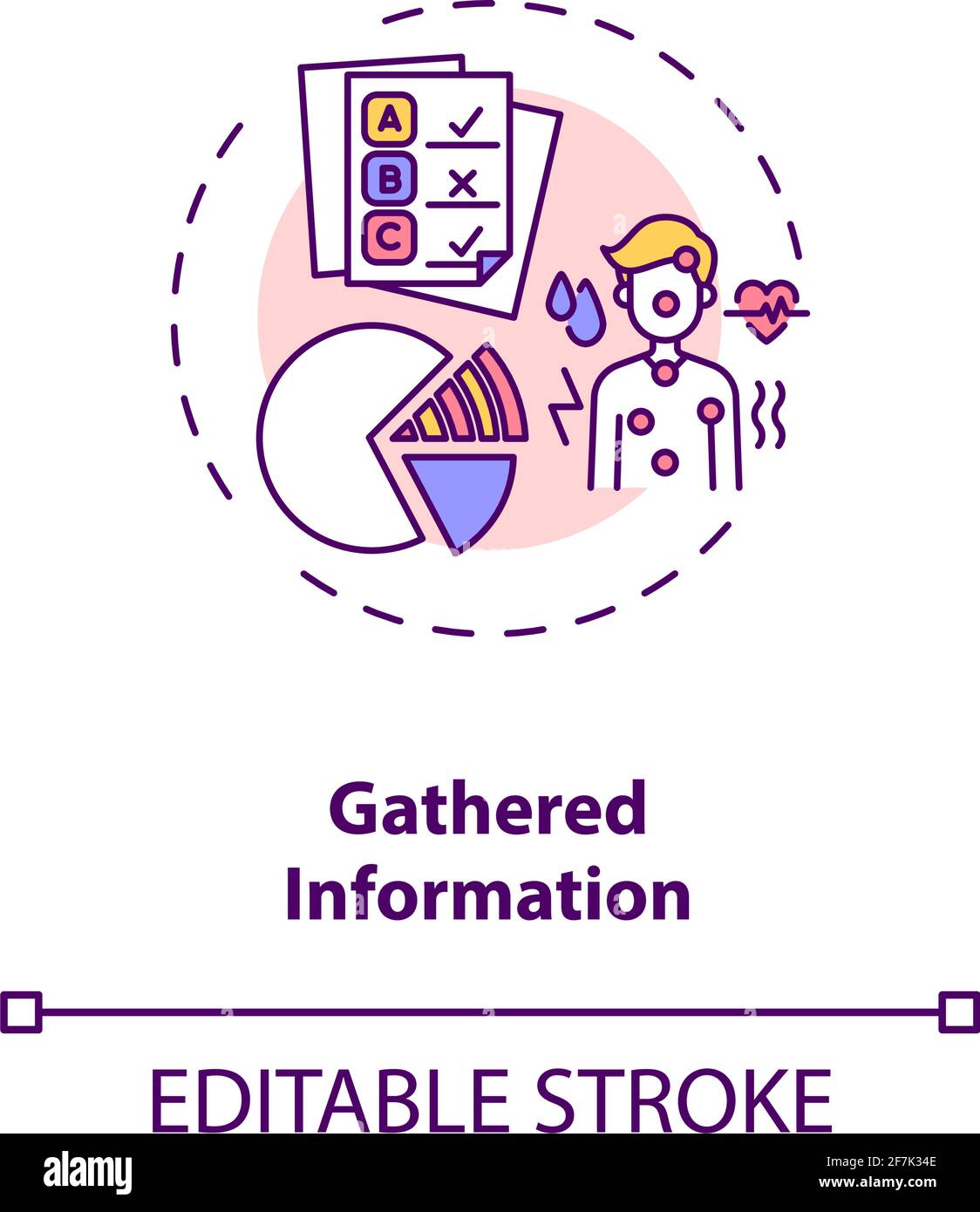 Information gathering Stock Vector Images - Alamy