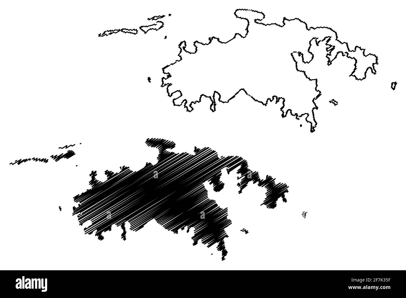 Saint john vector map hi-res stock photography and images - Alamy
