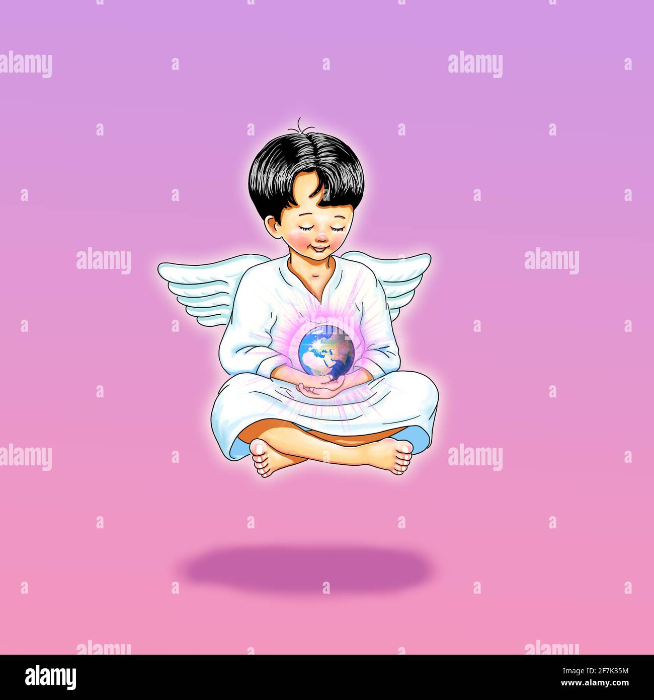 Angel barefoot Elohim archangel protector energy lightworker love ...