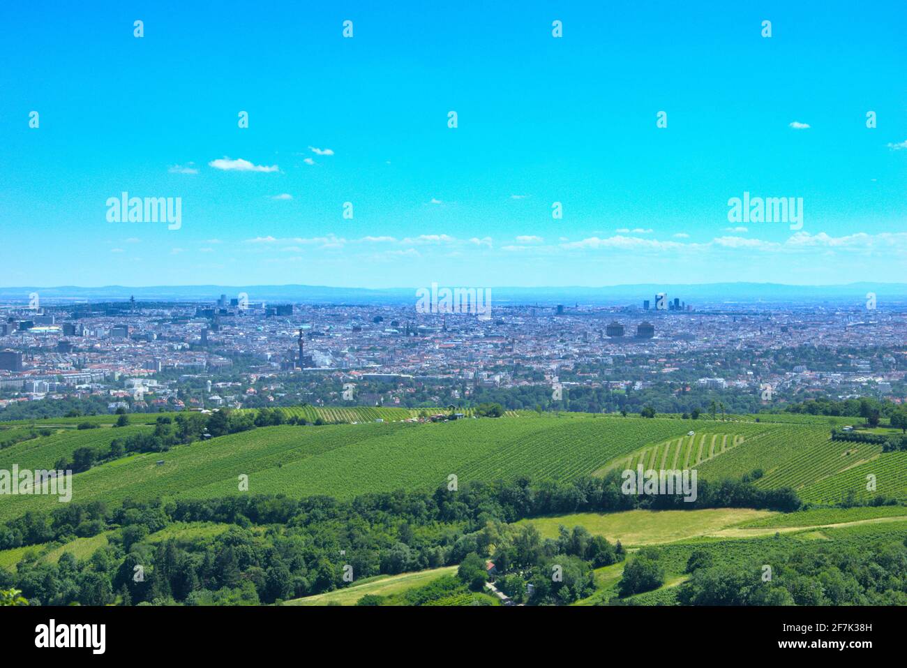View over vienna hi-res stock photography and images - Alamy