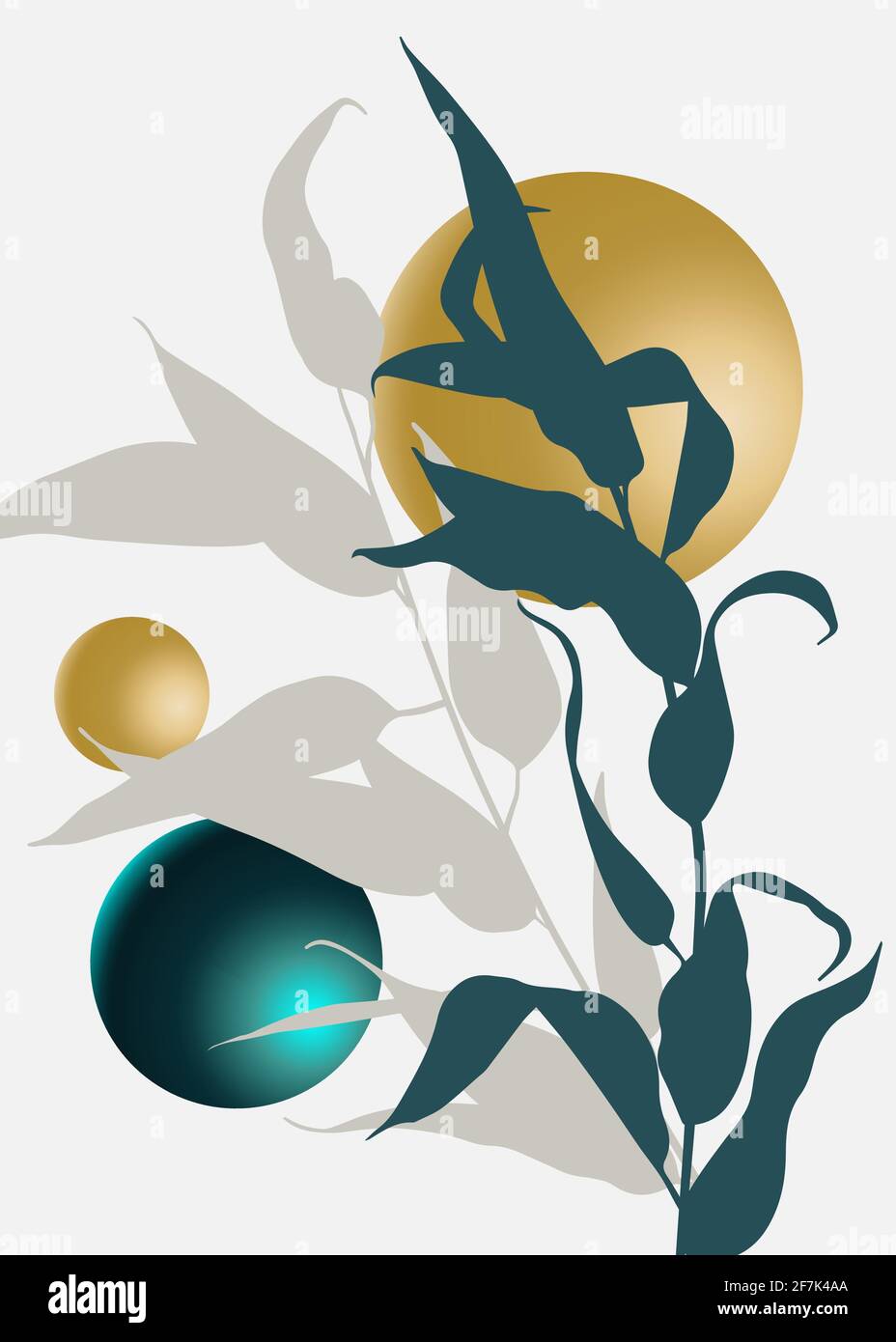 A modern universal poster. Suitable for greeting and holiday cards ...