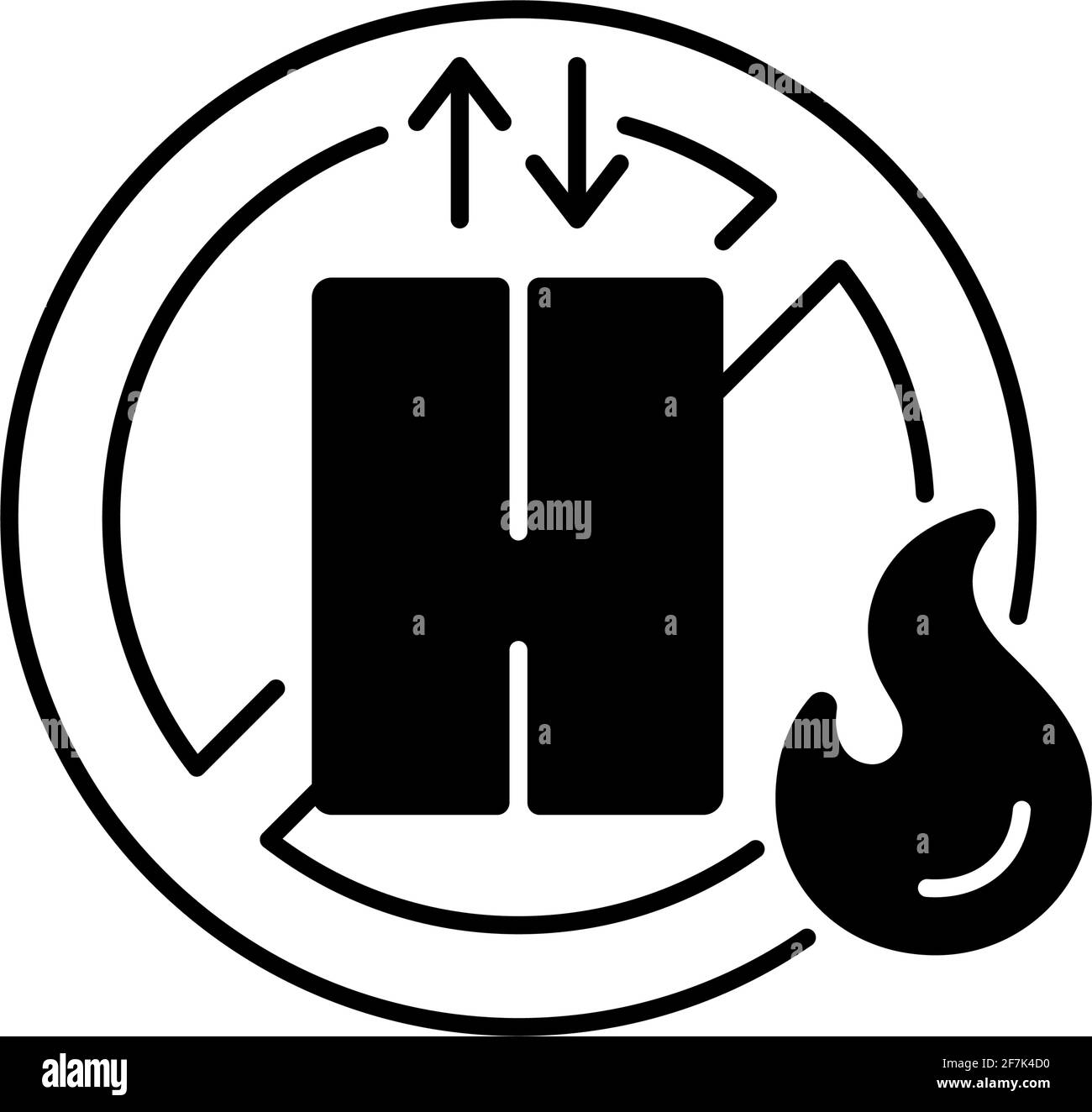 Do not use elevator linear icon Stock Vector Image & Art - Alamy