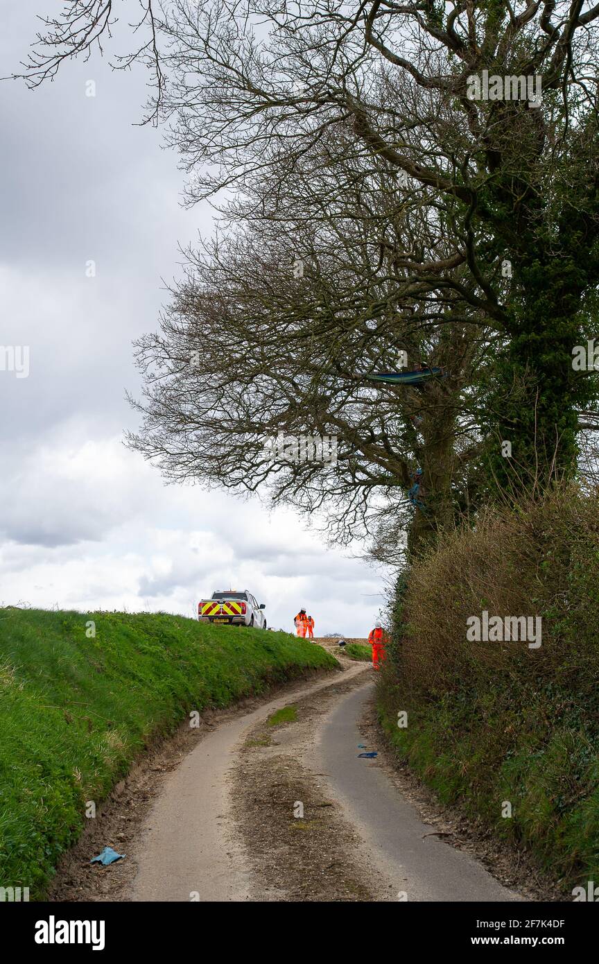Ancient hedgerows hi-res stock photography and images - Alamy