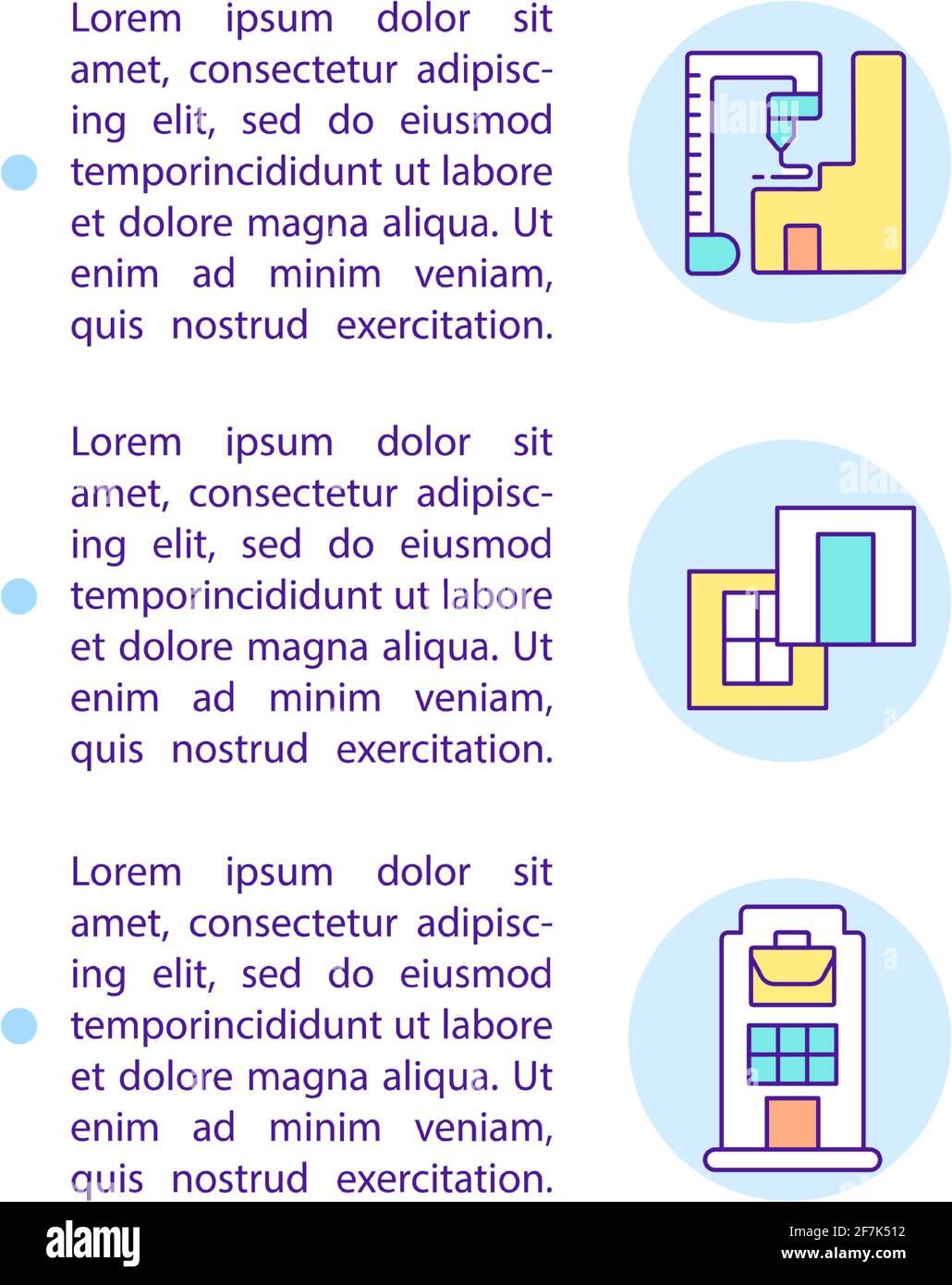 3d printed office building Stock Vector Images - Alamy