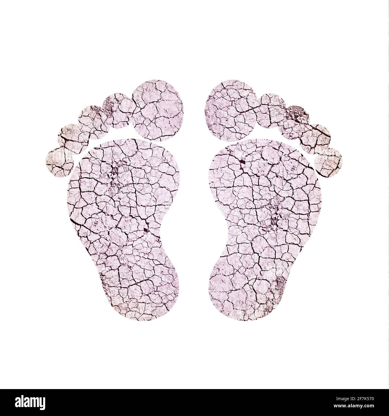 Foot feet footprint footprint barefoot sole sole of foot symbol black ...