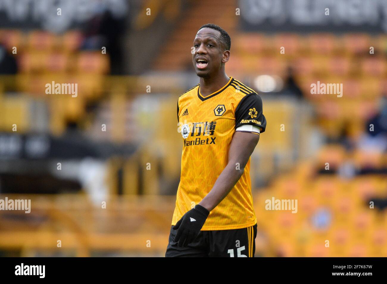 Willy Boly #15 of Wolverhampton Wanderers during the game Stock Photo ...
