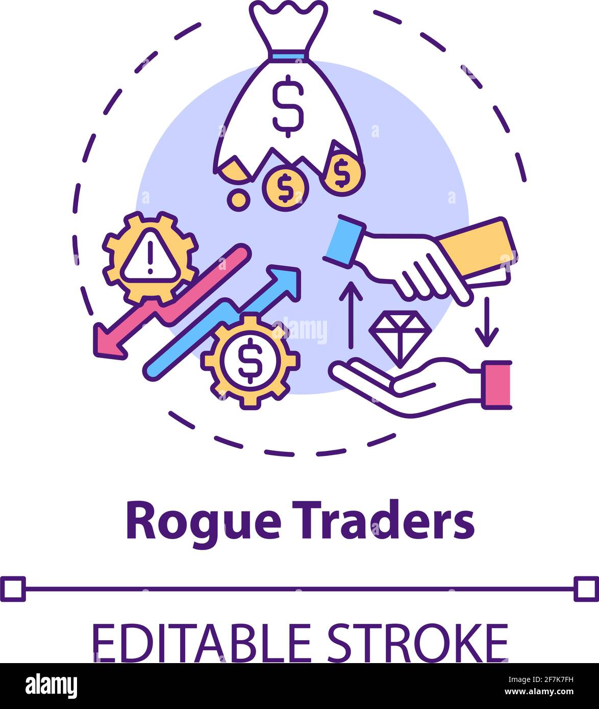 Rogue trader Stock Vector Images - Alamy