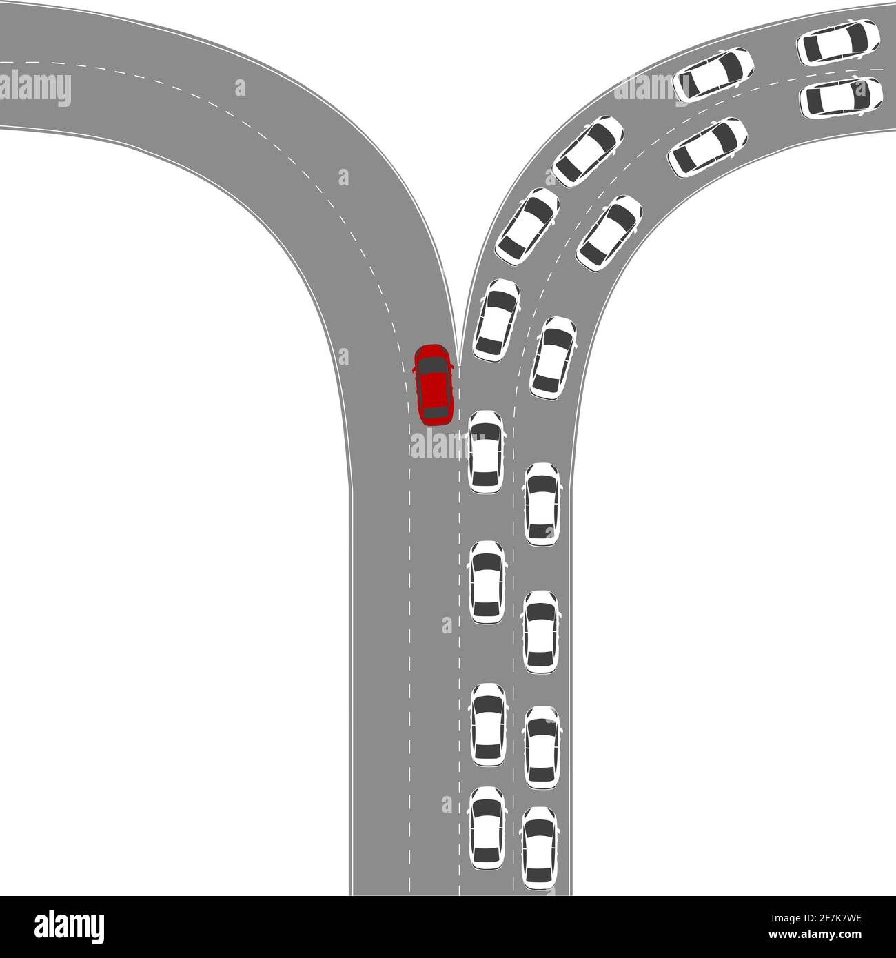 Unique think different individuality Stock Vector Images - Alamy