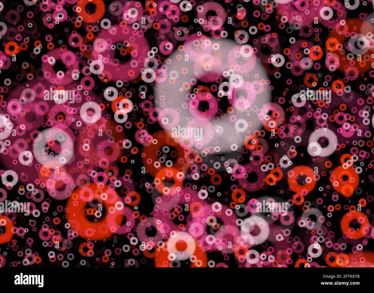 Color Circles Abstract background Illustration Stock Photo - Alamy