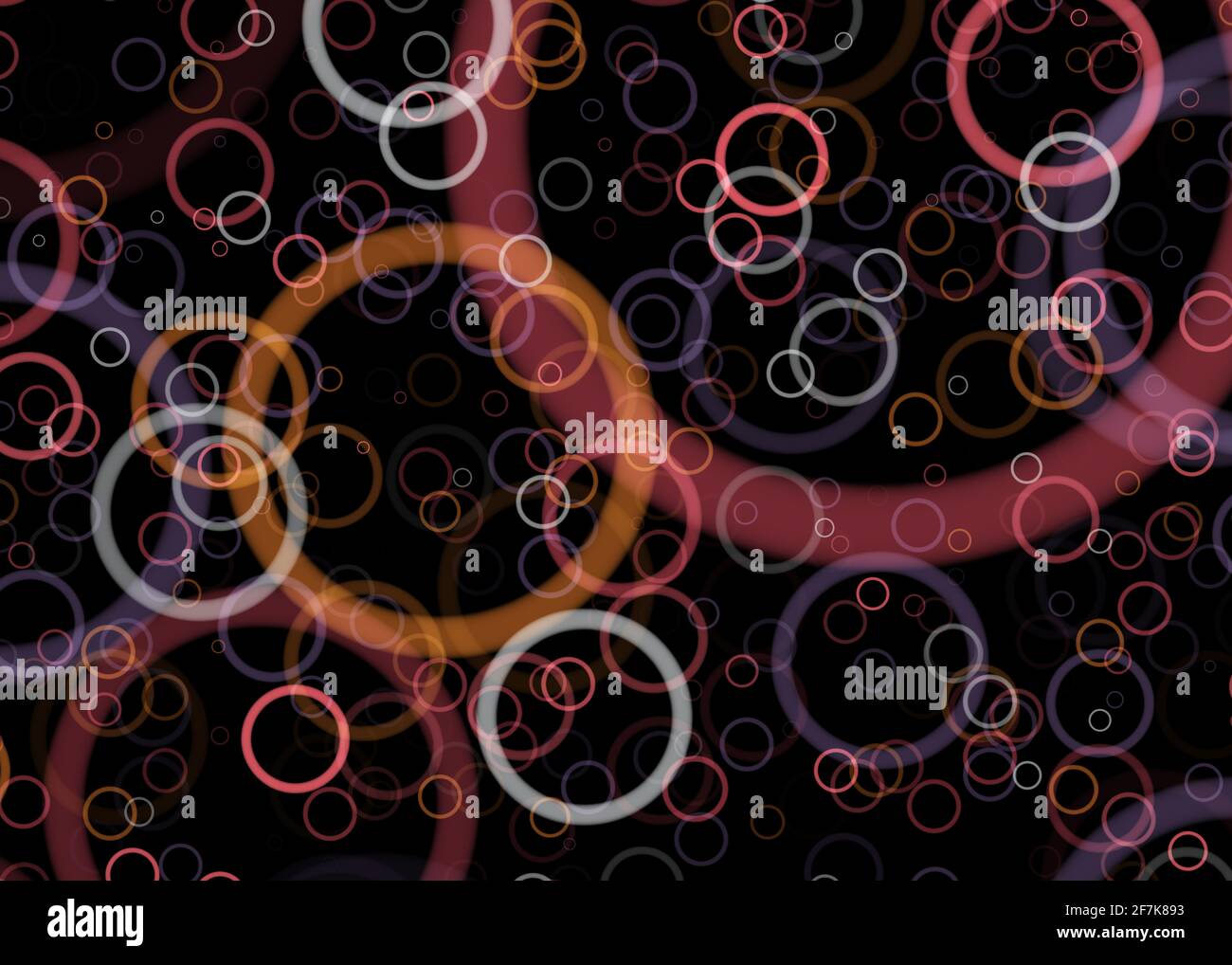 Color Circles Abstract background Illustration Stock Photo - Alamy