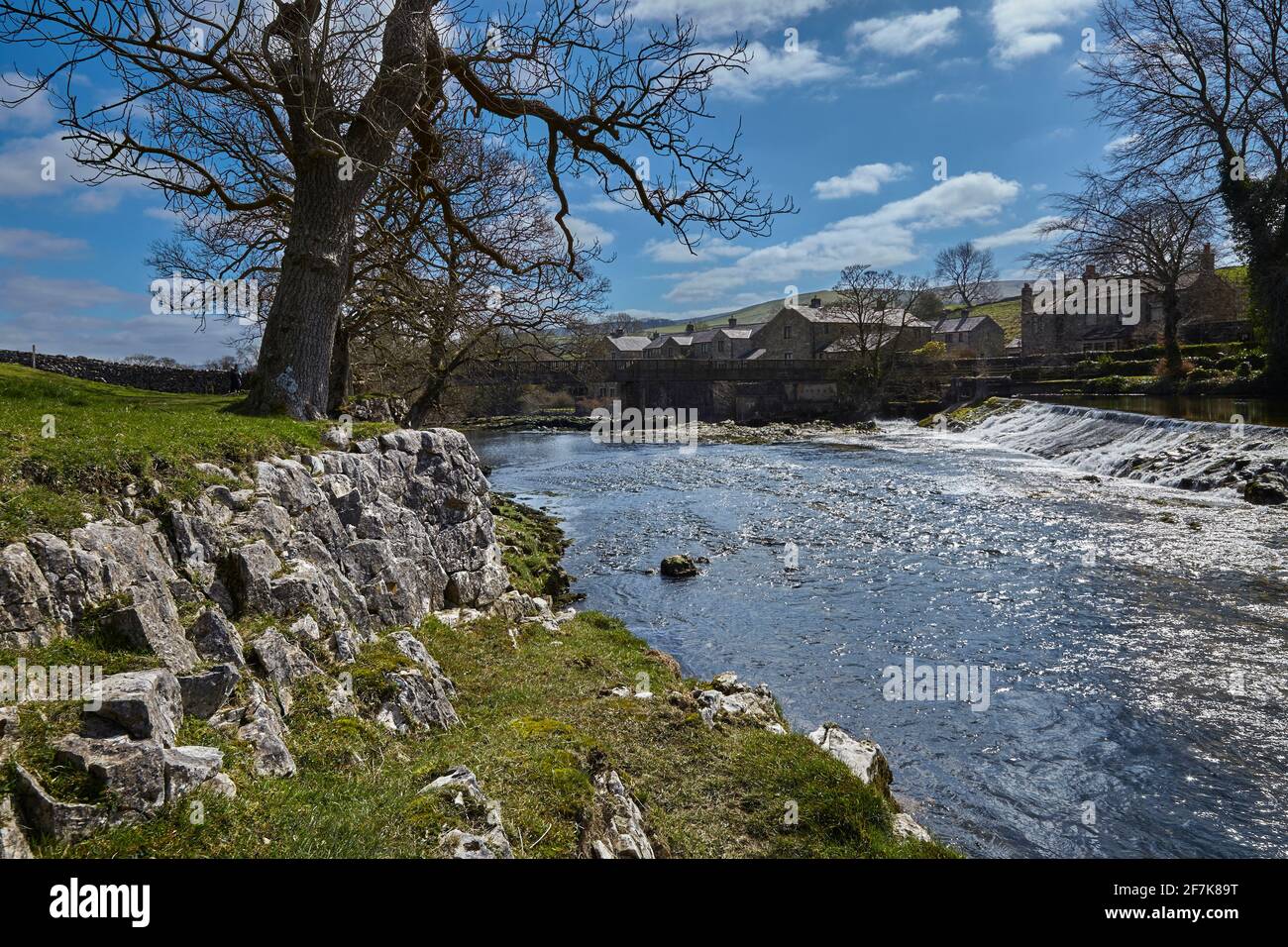 Linton Falls, Craven, North Yorkshire Stock Photo - Alamy