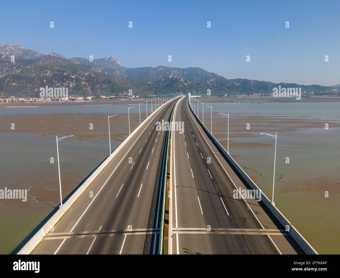 A bridge over sea in Fujian province, China Stock Photo - Alamy