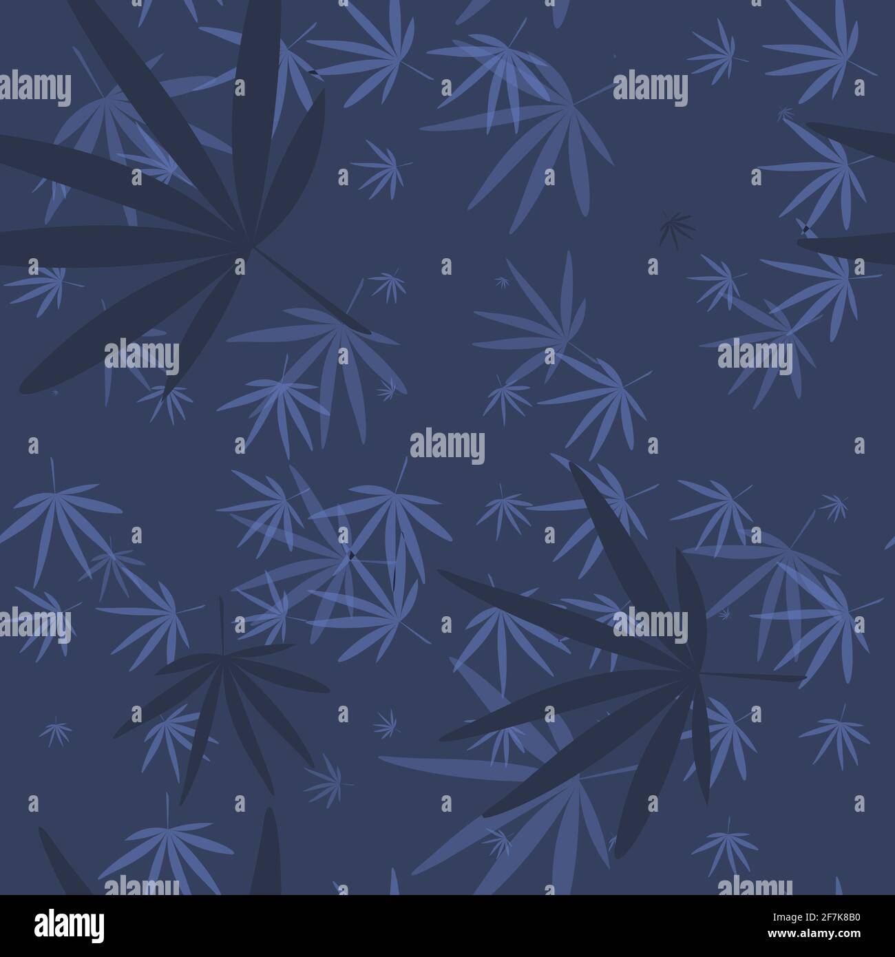 Leaves Seamless Pattern - Seamless Ornament for textile, wraping paper ...