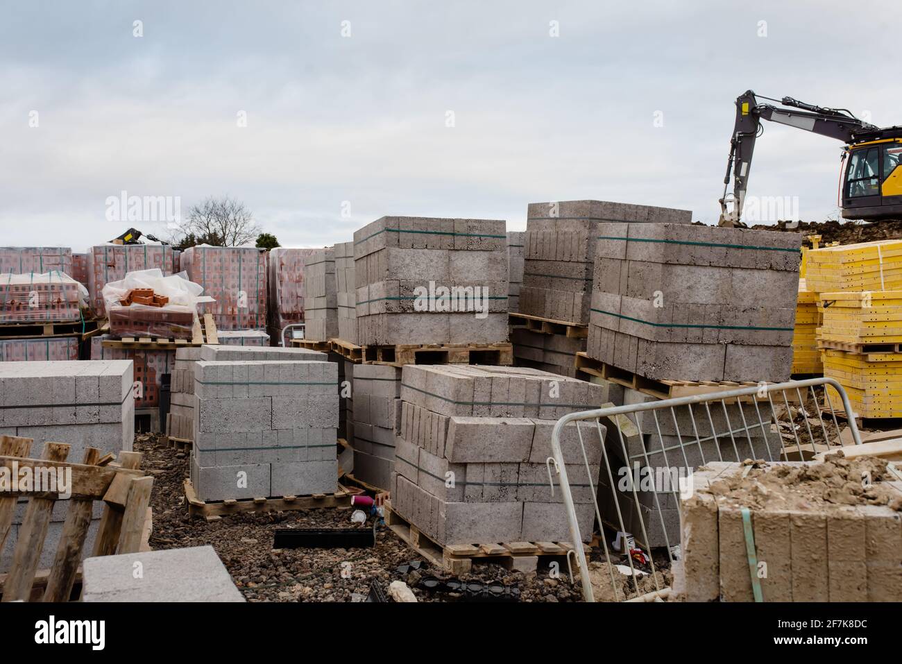 Table form, deck formwork, flying form for slab concrete Stock Photo ...