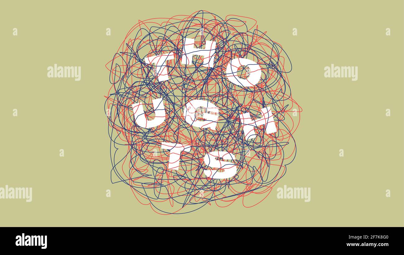 Chaotic mind hi-res stock photography and images - Alamy