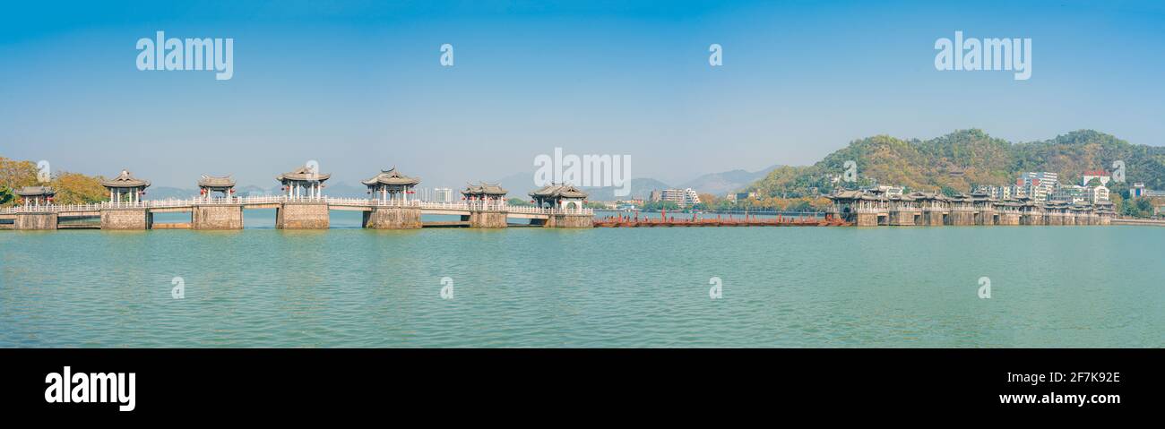 Guangji bridge, a historic landmark in Chaozhou, China Stock Photo - Alamy