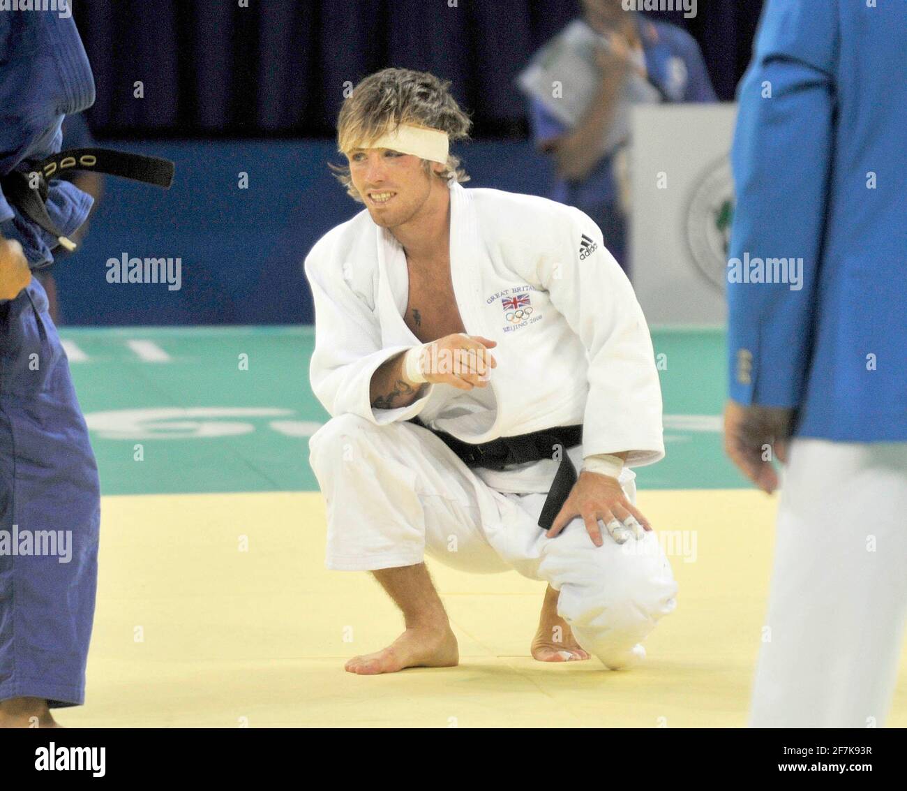 OLYMPIC GAMES BEIJING 2008. MENS 60kg JUDO REPECHAGE FINAL. CRAIG ...
