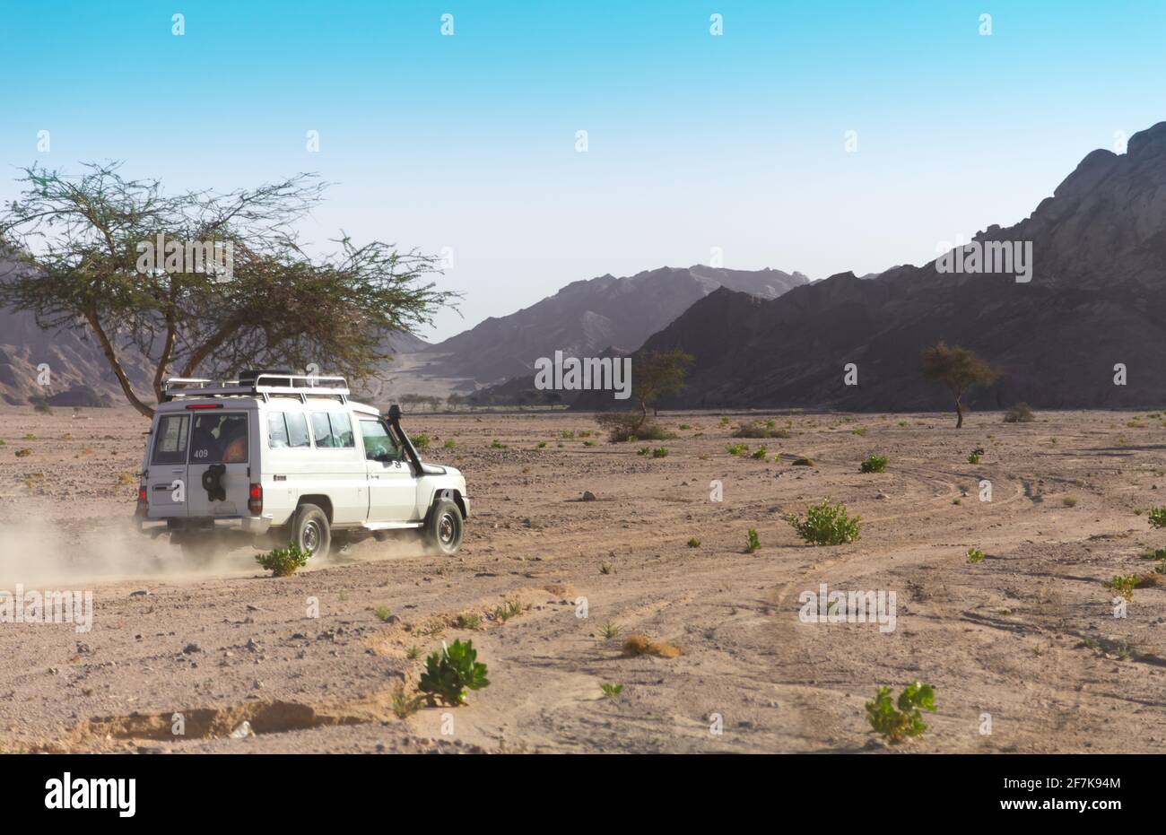 4x4 off-road safari. Egypt. Sinai desert Stock Photo - Alamy