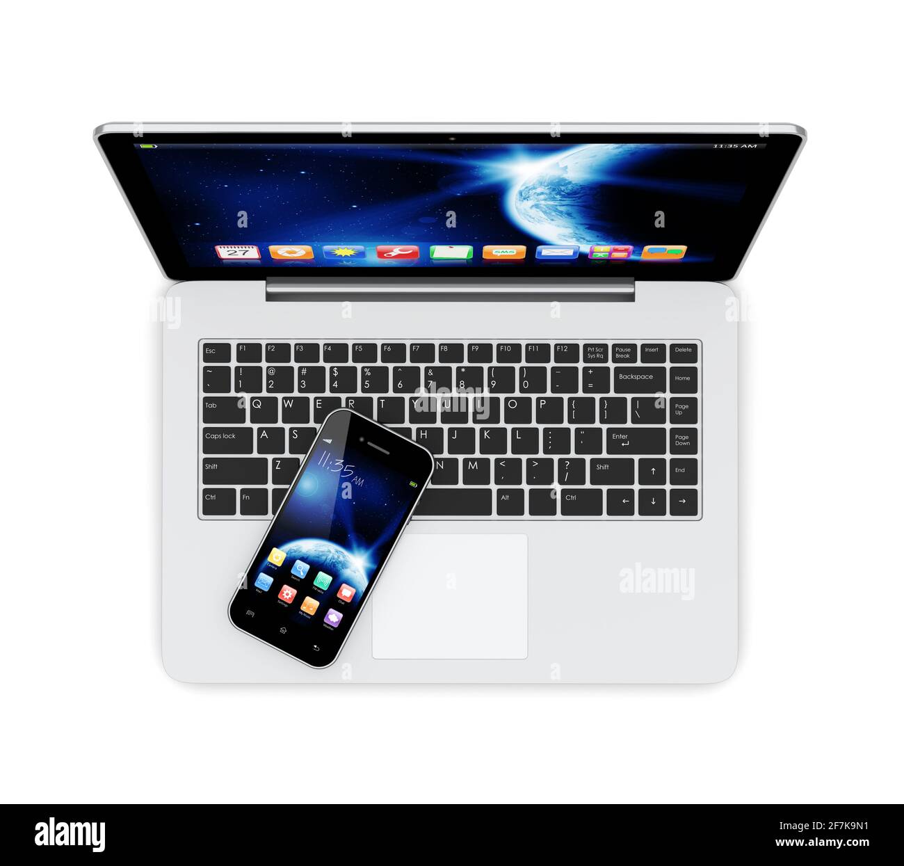 Sun to earth connection Cut Out Stock Images & Pictures - Alamy