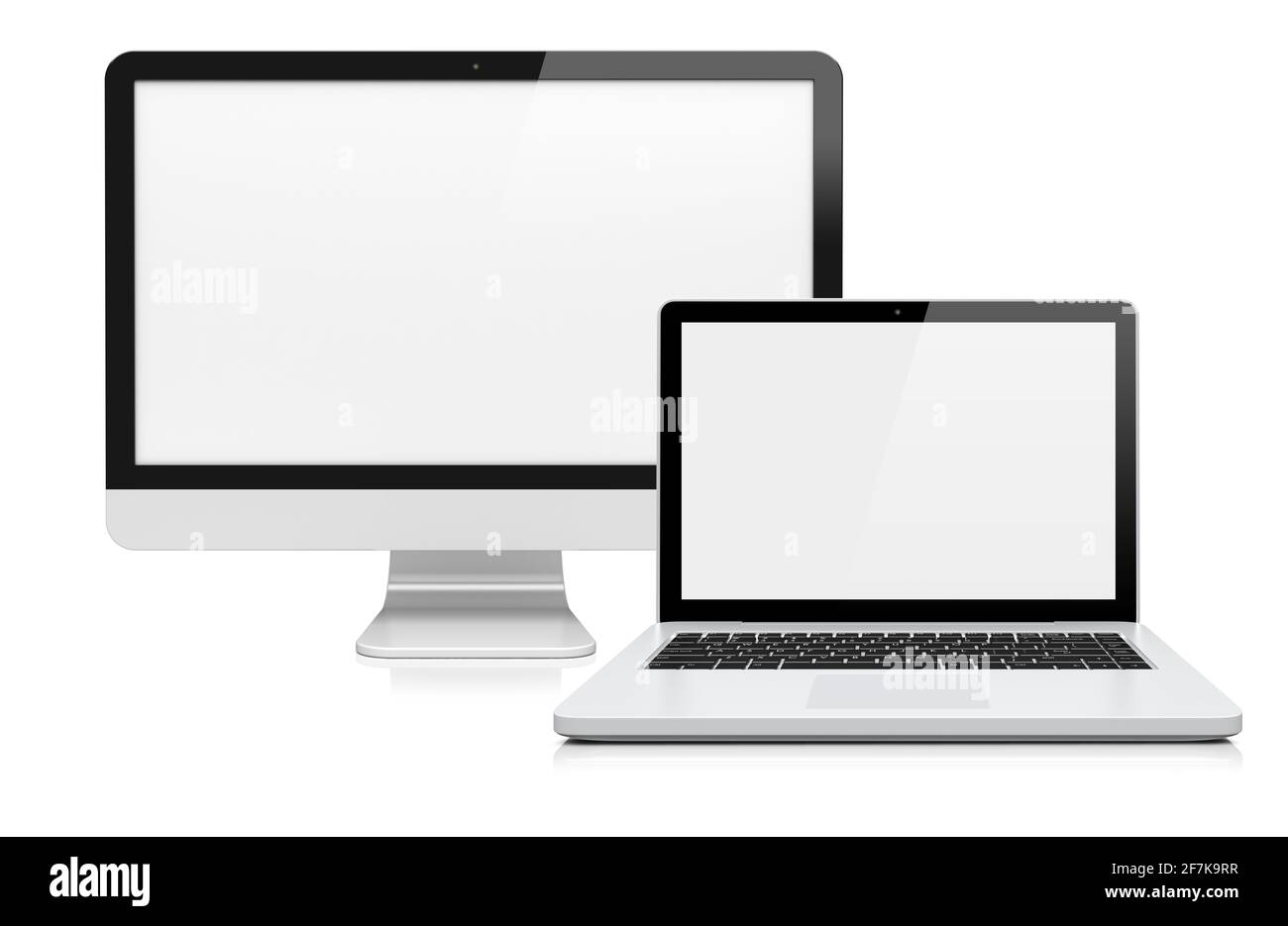 Digital broadcasting laptop Cut Out Stock Images & Pictures - Alamy