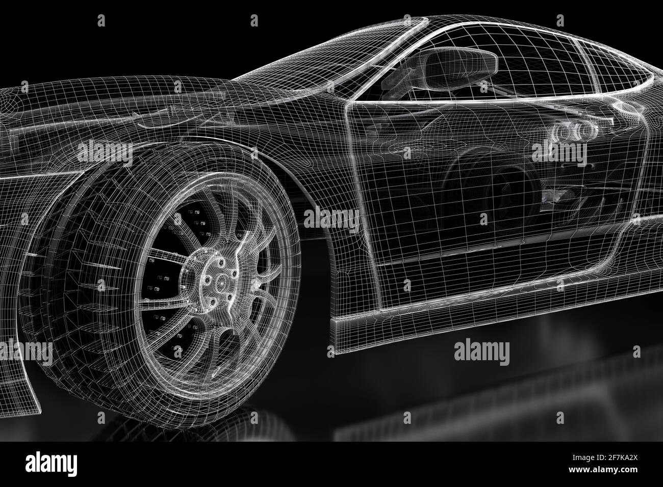 Car Blueprints For 3d Modeling Simple