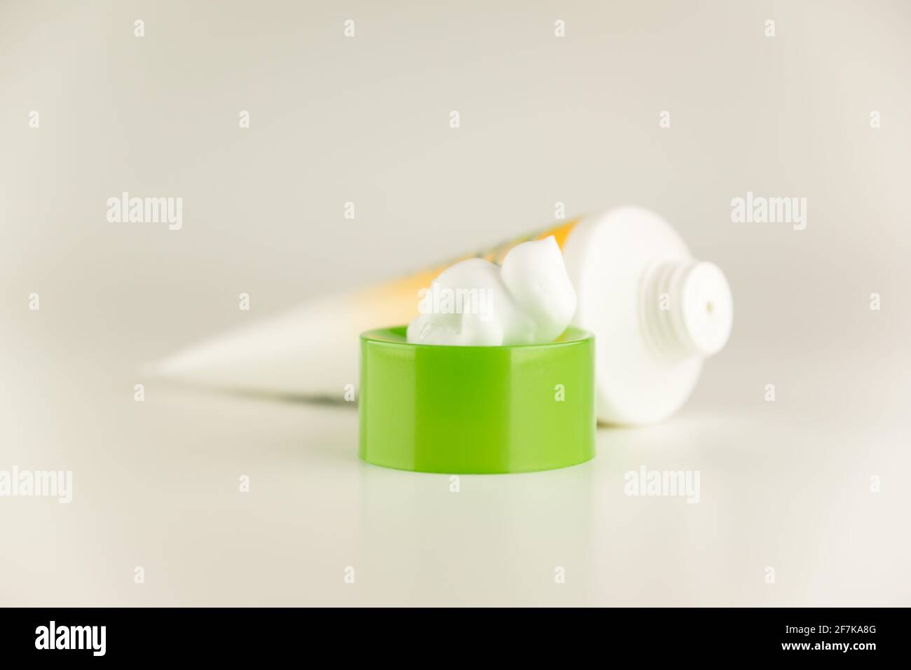 tube with medical cream isolated on a white background Stock Photo - Alamy