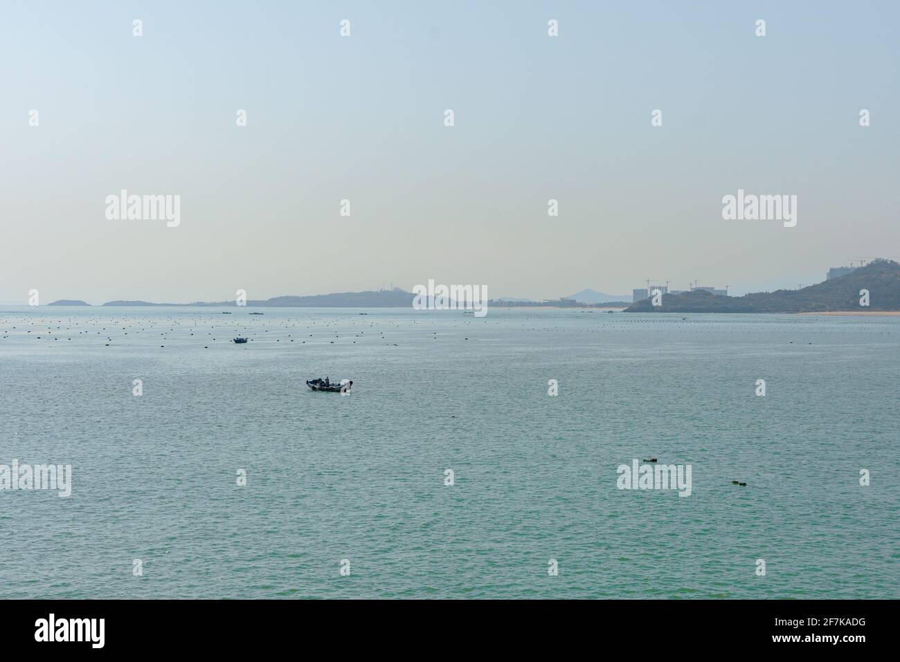 The beach and coastline view in Fujian, China Stock Photo - Alamy