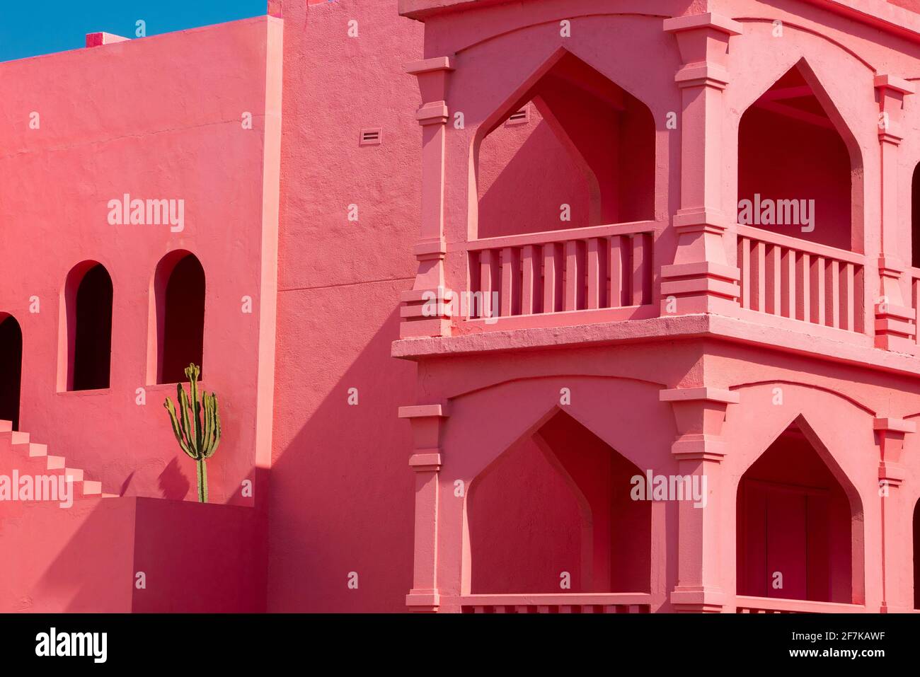 A pink castle in Zhengzhou, Fujian province, China Stock Photo - Alamy