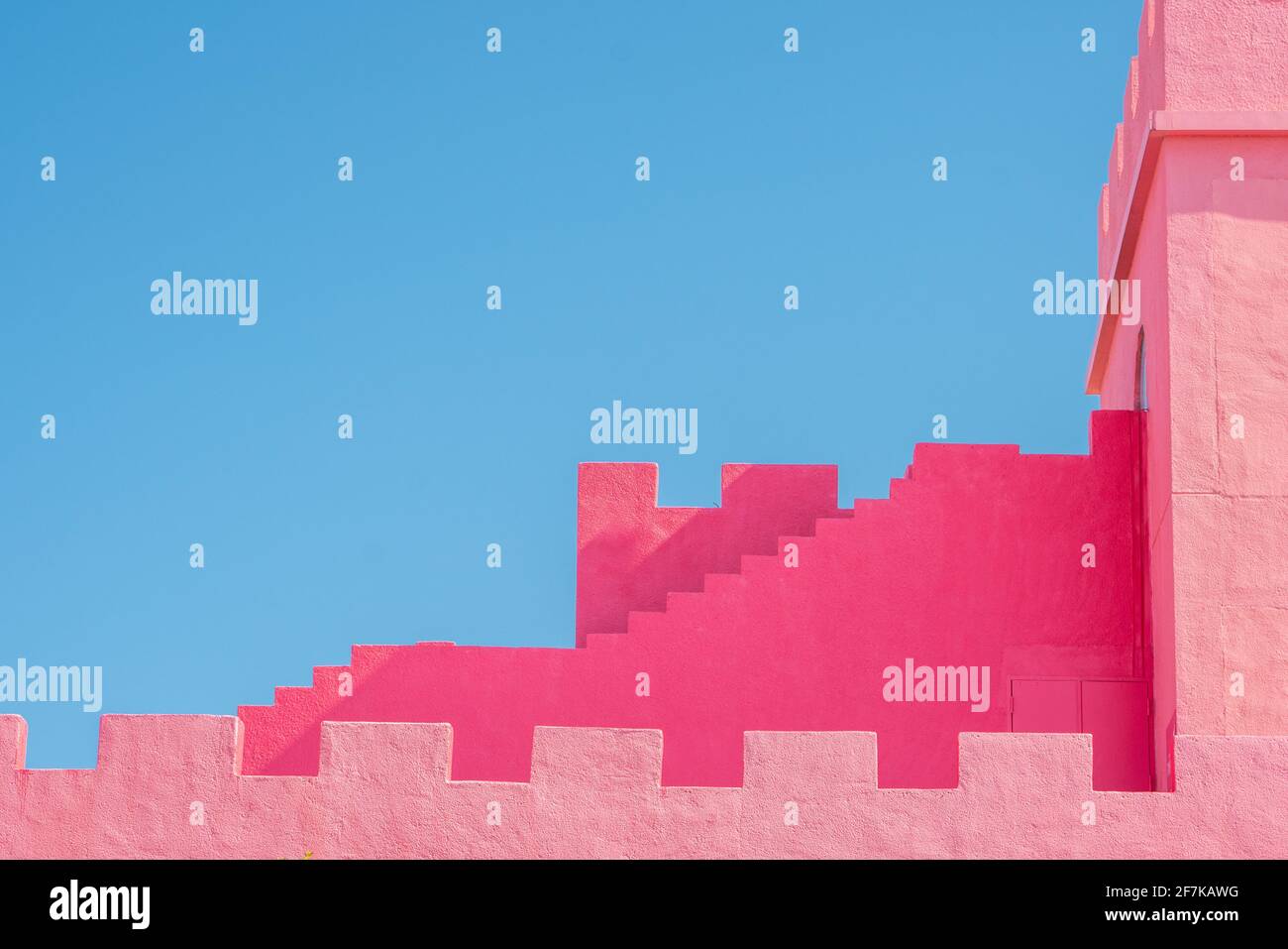 Cute pink fantasy castle hi-res stock photography and images - Alamy
