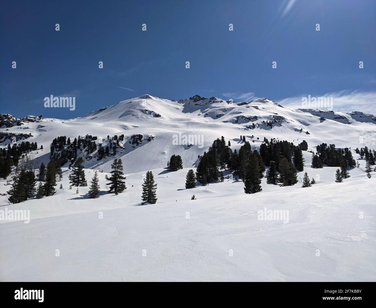 Beautiful ski tour in the Glarus region with a breathtaking view of the ...