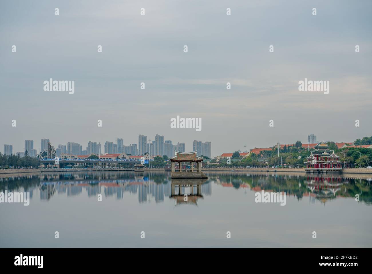Jimei school village, a historic university village in Xiamen, China ...