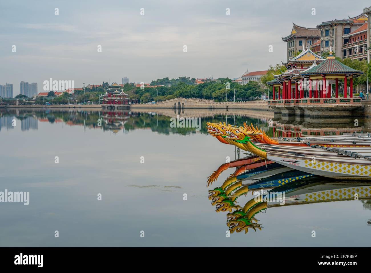 Jimei school village, a historic university village in Xiamen, China ...