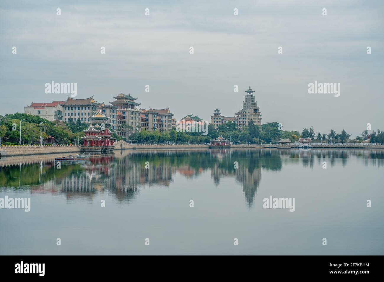 Jimei school village, a historic university village in Xiamen, China ...